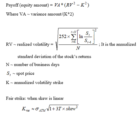 Variance/Volatility Swap Pricing and Valuation | FinPricing